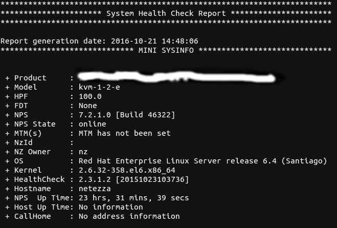 nzhealthcheck Command to identify Netezza Health Check - DWgeek.com